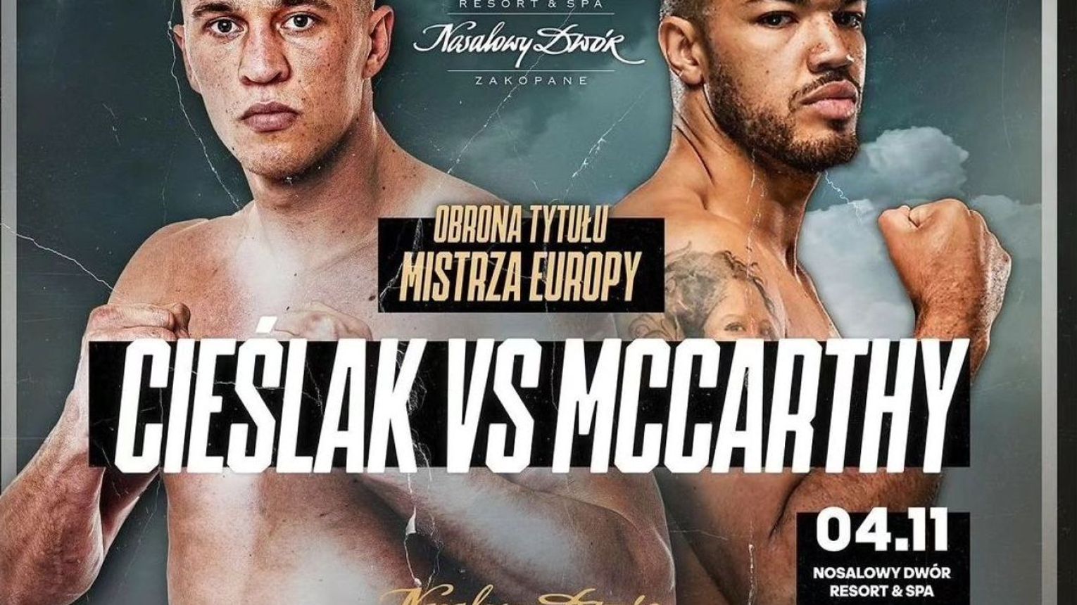 Michał Cieślak będzie bronił tytułu mistrza Europy!