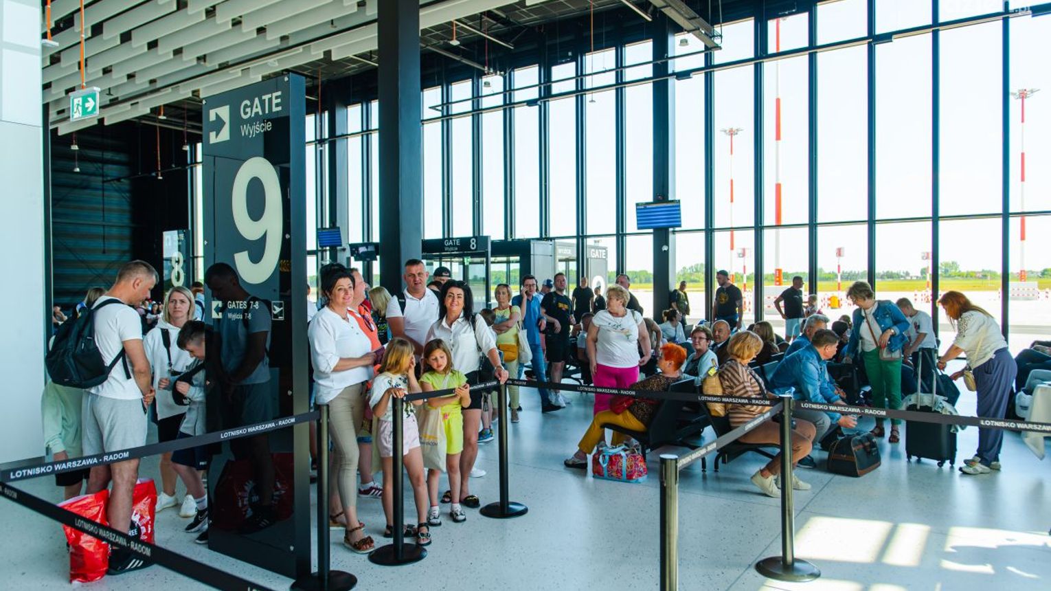 Pierwszy lot czarterowy z lotniska w Radomiu