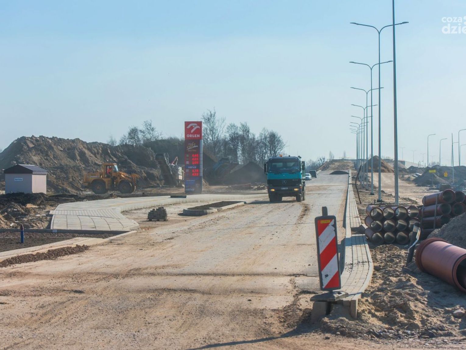 Trwa przebudowa alei Wojska Polskiego (zdjęcia)