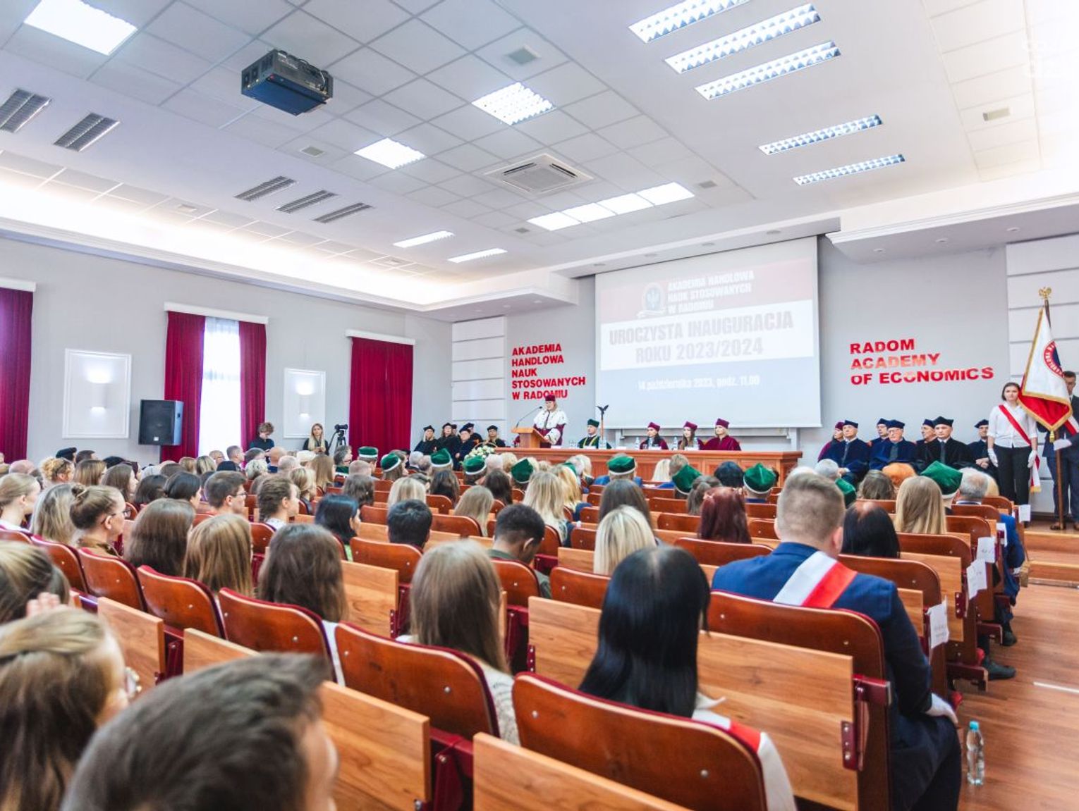 Uroczysta inauguracja roku akademickiego w AHNS (zdjęcia)