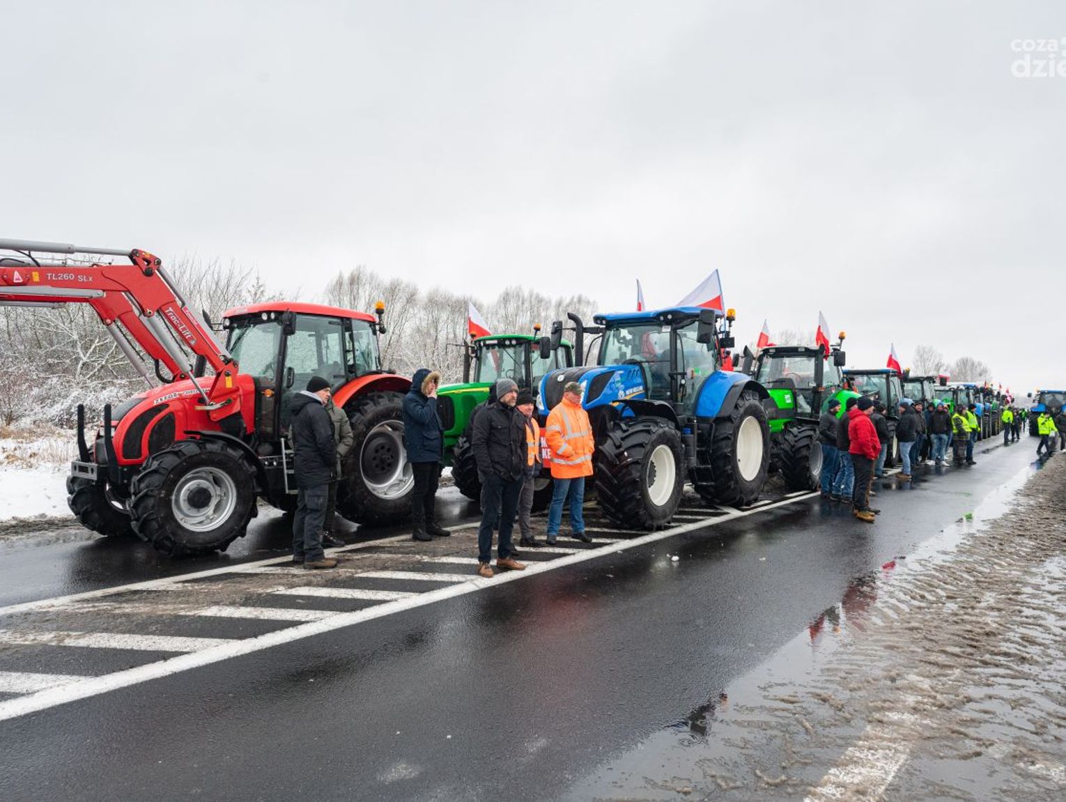Protest rolników w Radomiu (zdjęcia)