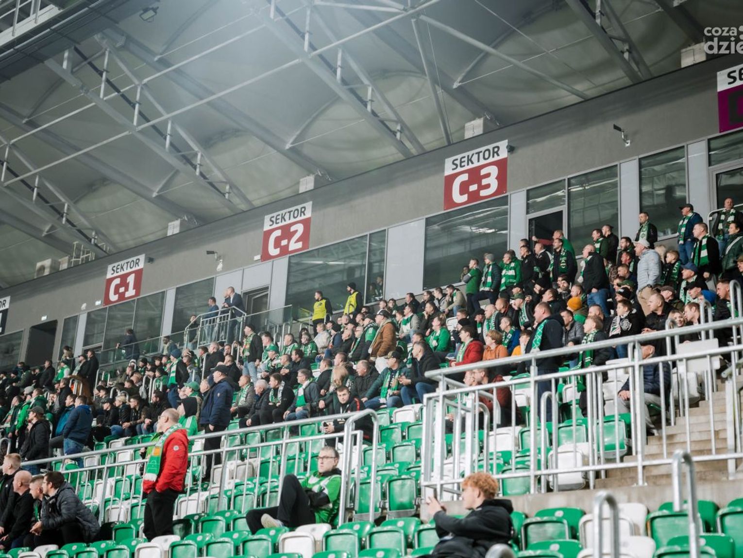 Kibice podczas meczu Radomiak Radom - Śląsk Wrocław (zdjęcia)