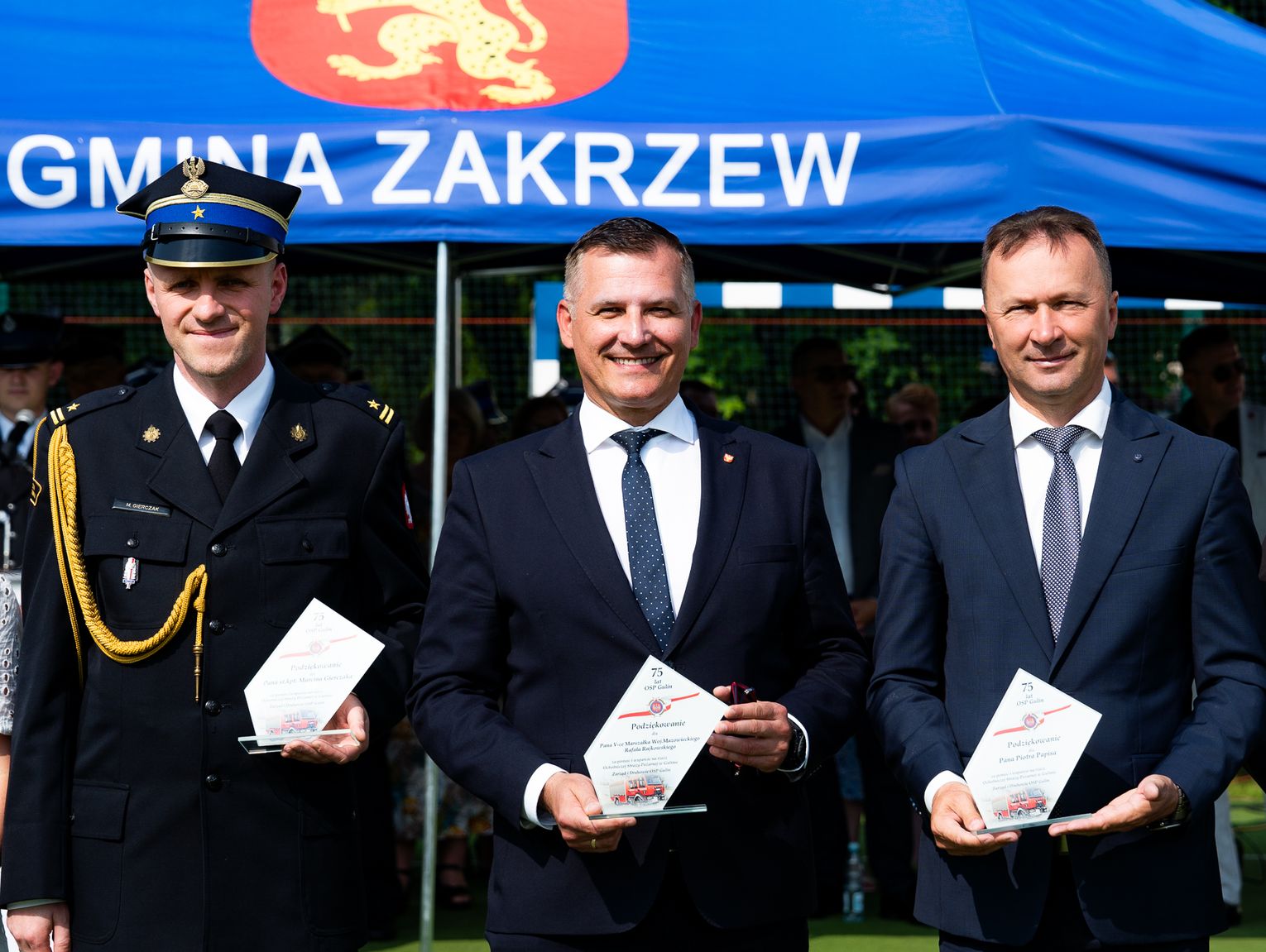 75-lecie OSP Gulin oraz przekazanie nowego samochodu ratowniczo- gaśniczego (zdjęcia)